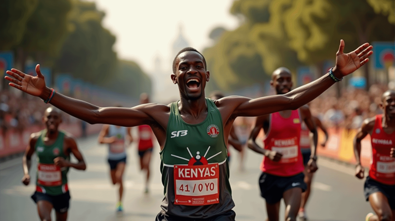 Kenyan Athletes Sweep First Rome Half Marathon, 19-Year-Old Wafula ...