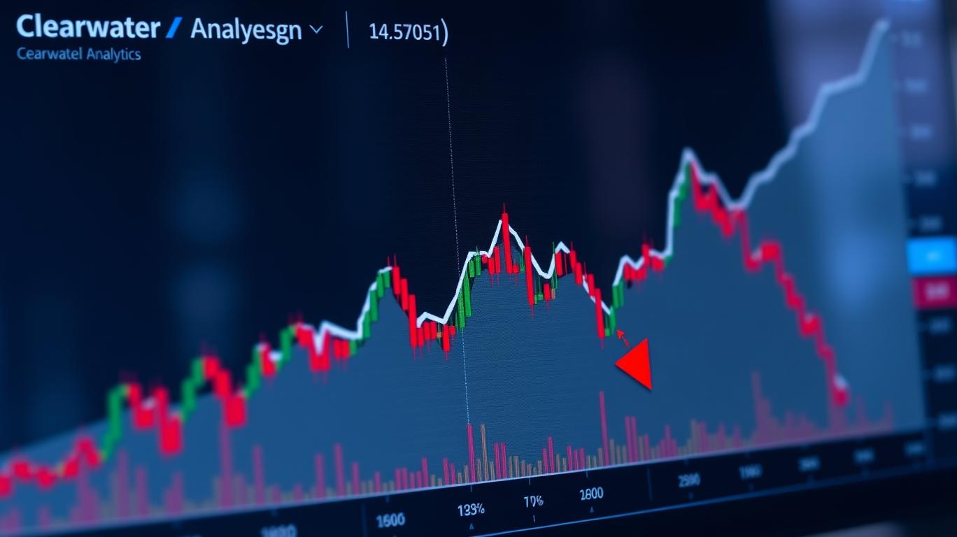 Clearwater Analytics Bollinger Bands Narrowing, KDJ Death Cross, 15 ...