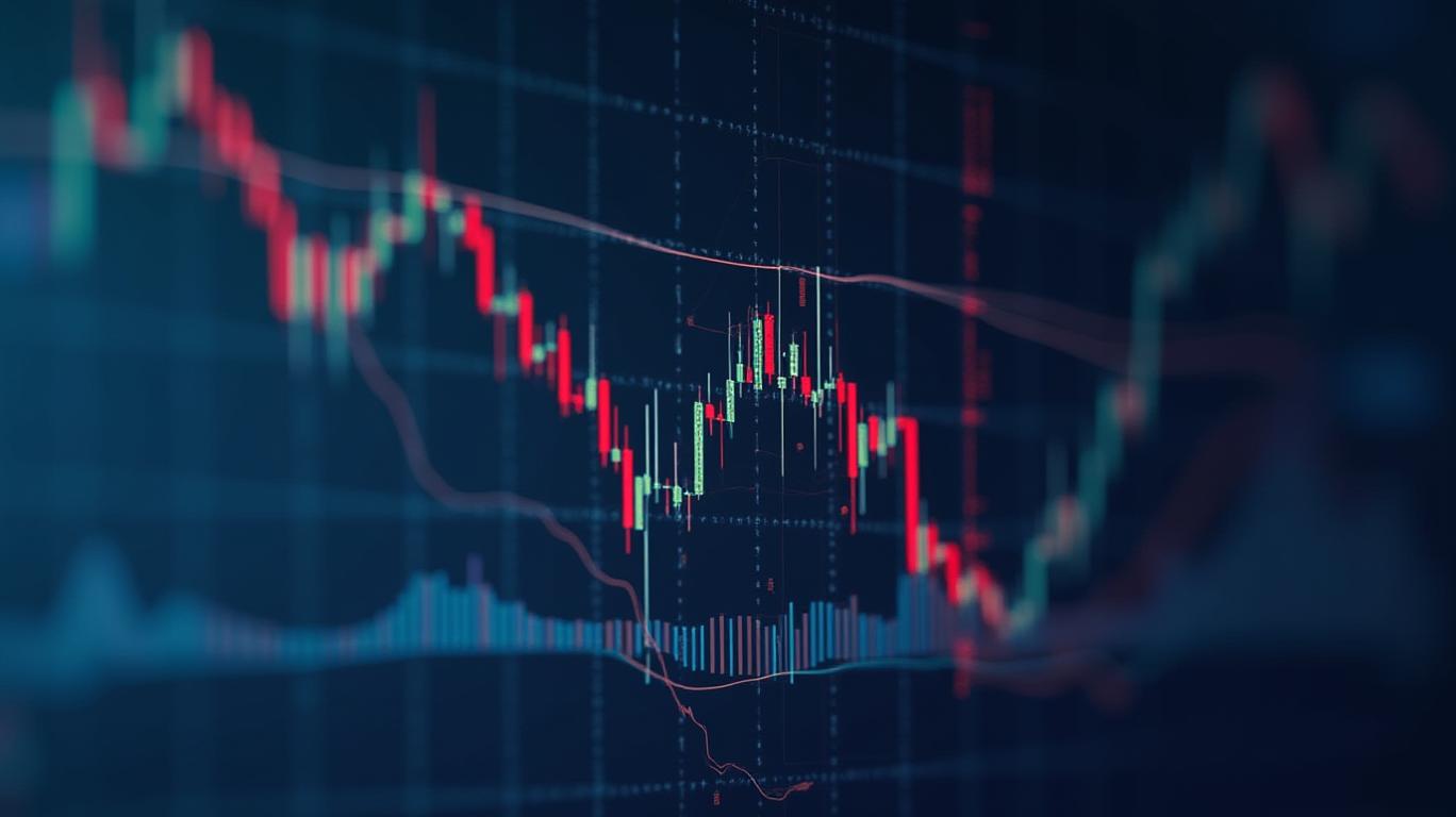 Standex's 15min chart shows MACD Death Cross and Bearish Marubozu.