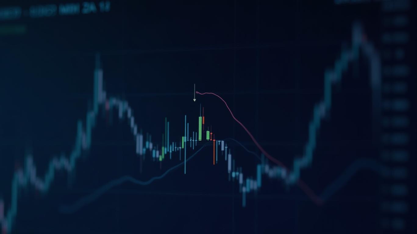 Zai Lab's 15min chart shows a MACD Death Cross, Bearish Marubozu signal.