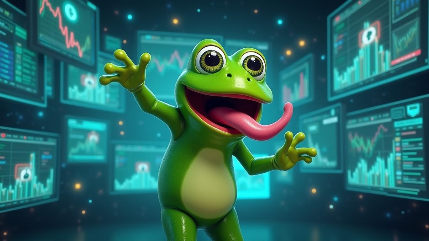"Pepeto: The Frog God's Memecoin Surge, Aiming for Top Spot by 2025"