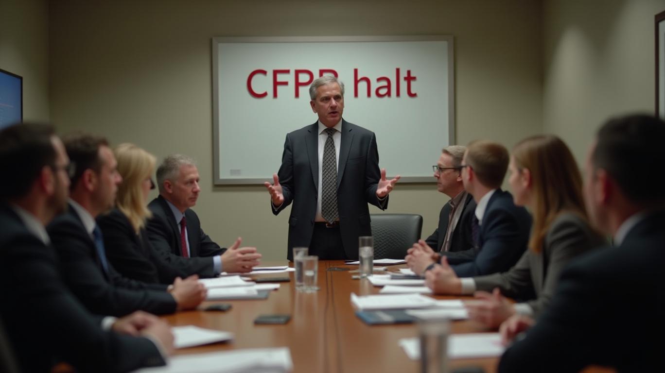 Trump Official Halts Consumer Protection Agency's Work: A Blow to ...