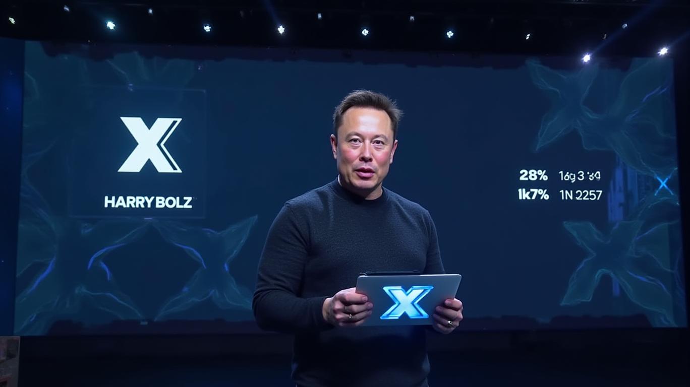 Elon Musk's X Profile Change Sparks 127% Surge in HARRYBOLZ Token