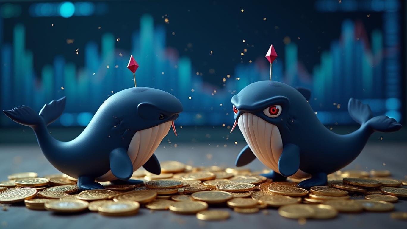 "Ethereum Whales Accumulate ETH Amid Meme Coin Surge; Bonk Struggles"
