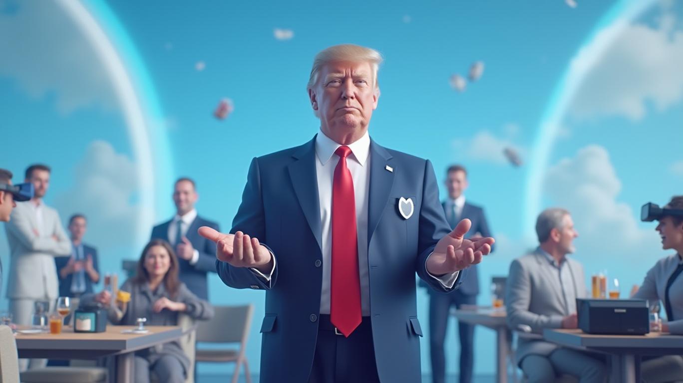 Trump Enters Metaverse: Virtual Apparel, Dining, and NFTs on the Horizon