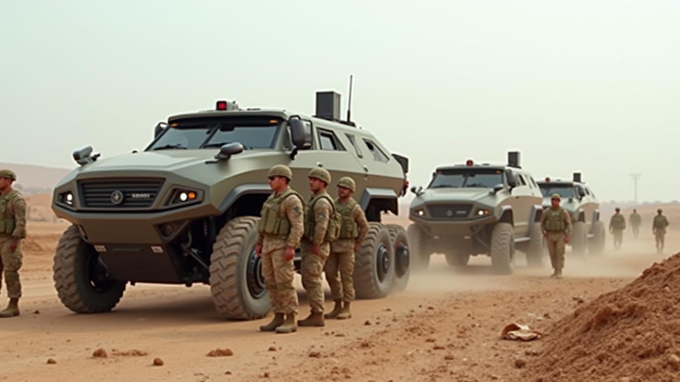 "Palantir's AI Trucks: Revolutionizing Warfare or a New Arms Race?"