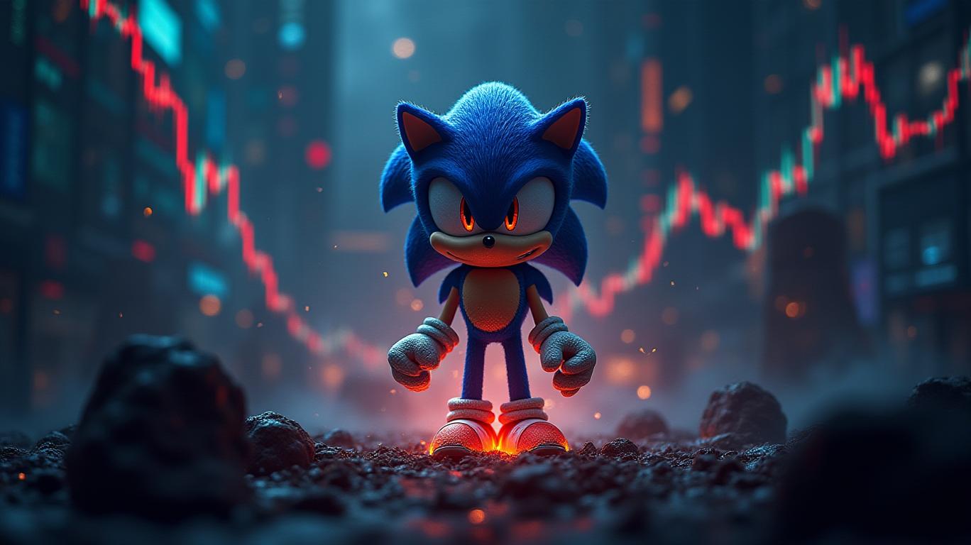 Sonic Plummets 10% Amid Bearish Breakout and Heavy Long Liquidations