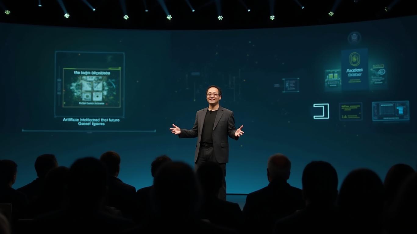 "Nvidia CEO Jensen Huang's Vision for AI's Future at GTC 2025"