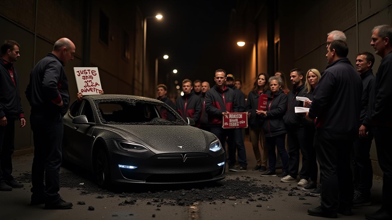 Tesla Owners Petition Musk for Anti-Vandalism Features After Arson Attacks