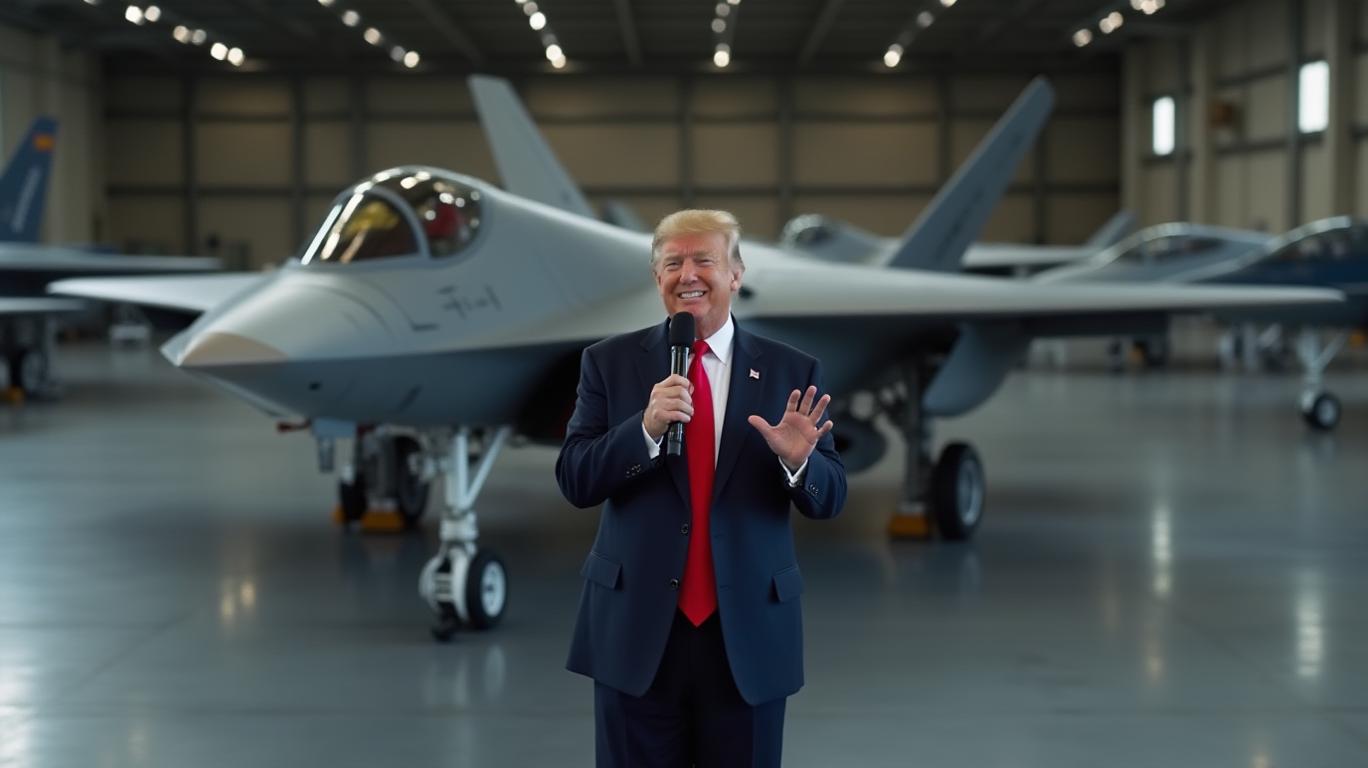 Trump Unveils F-47 Stealth Fighter, Next-Gen Air Dominance