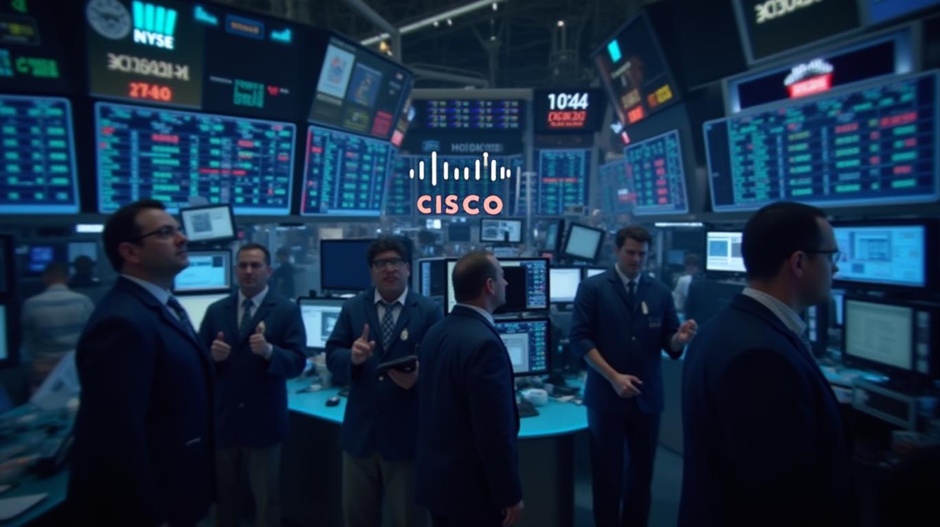 Cisco's Trading Volume Drops 56.5% to $1.726 Billion, Ranks 34th in ...