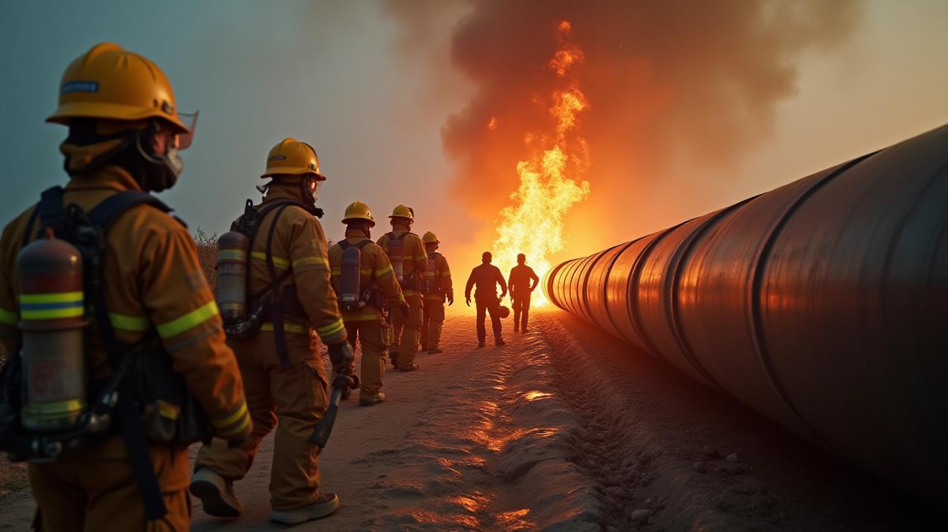 Petronas Restores Operations After Pipeline Fire, Aiding Hundreds