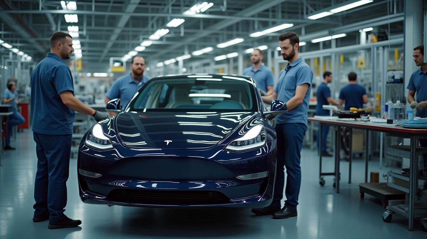Tesla's US Production Shields It From Trump Tariffs, Rivals Face 20% ...