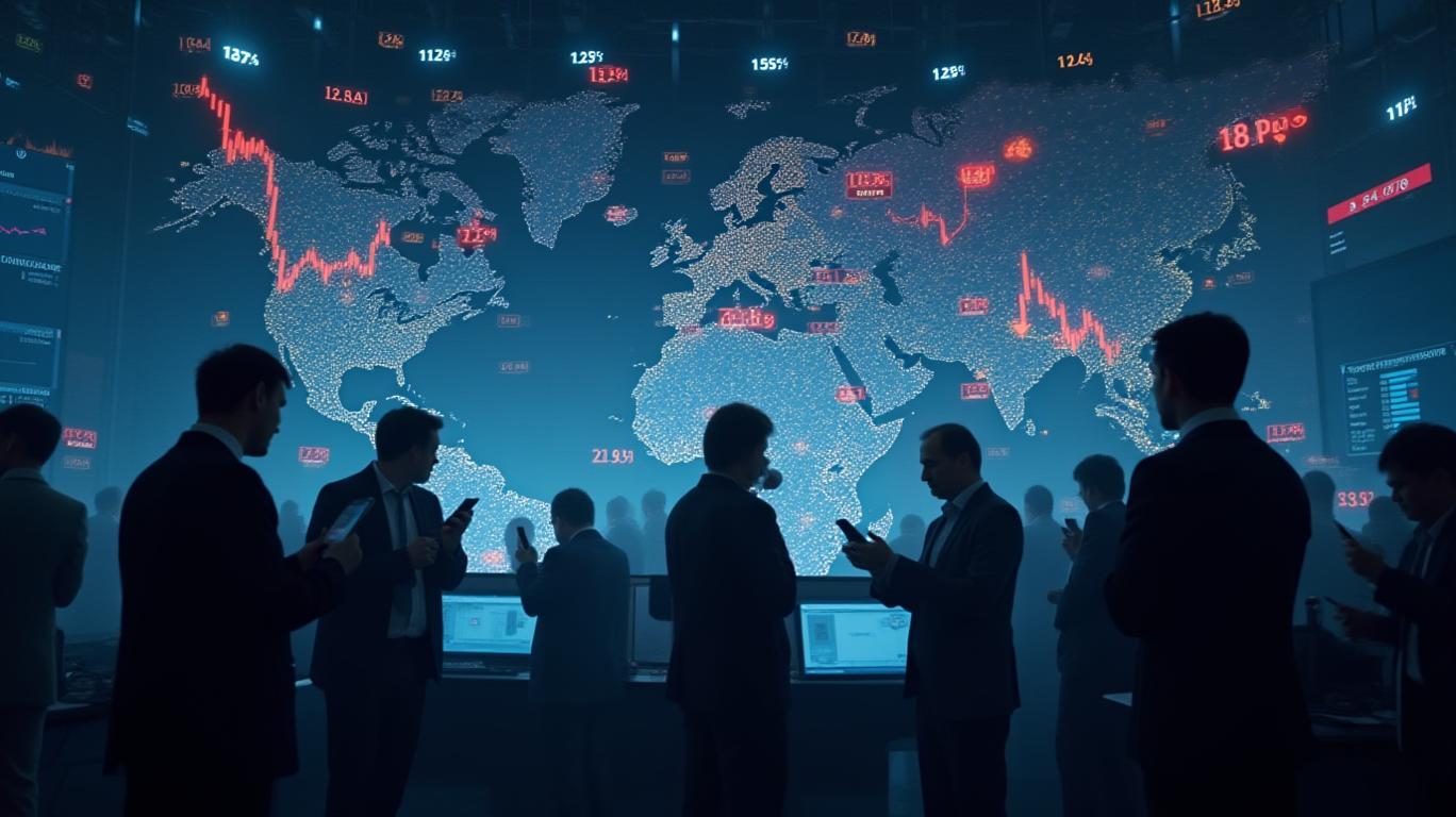 Global Markets Plunge 13% on Trump Tariffs, Bitcoin Drops 7.7%