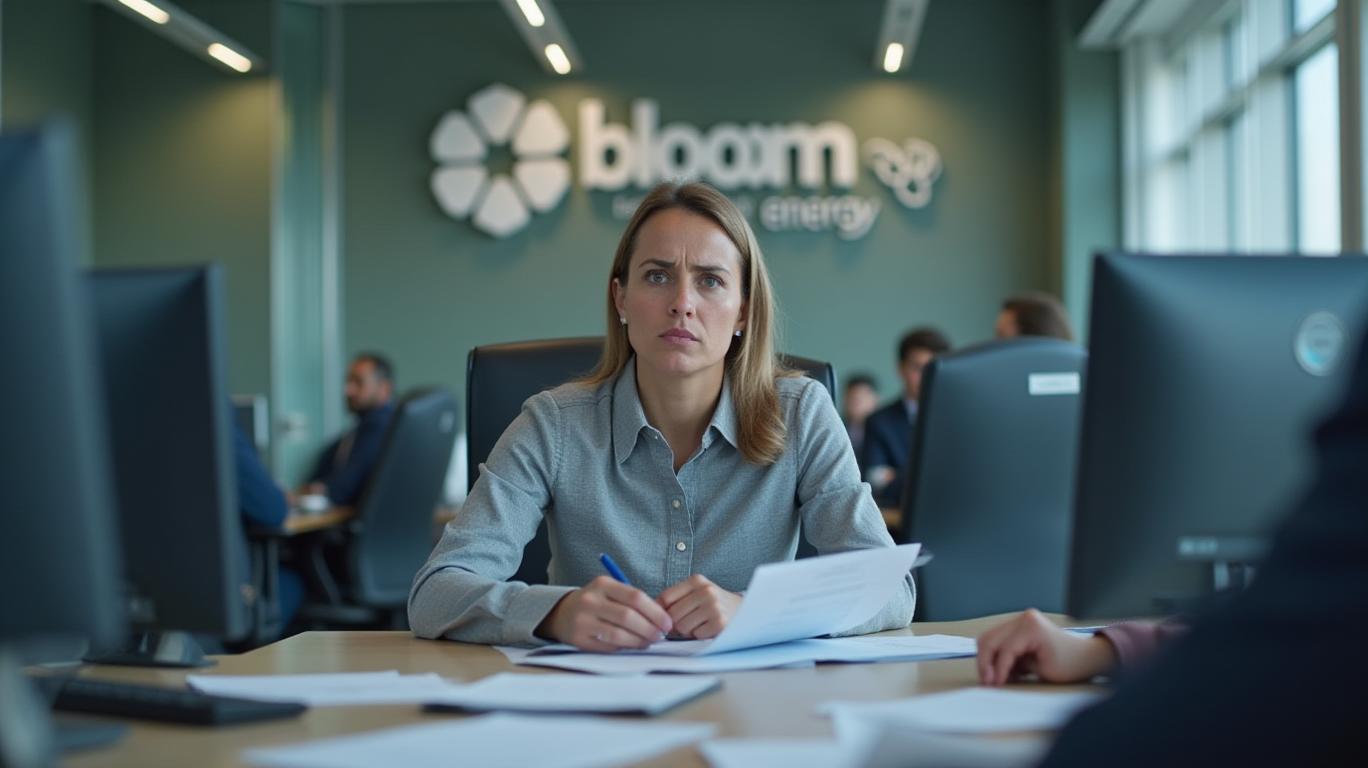 Bloom Energy Downgraded to Sell by Redburn Atlantic, Target Price Cut 31%