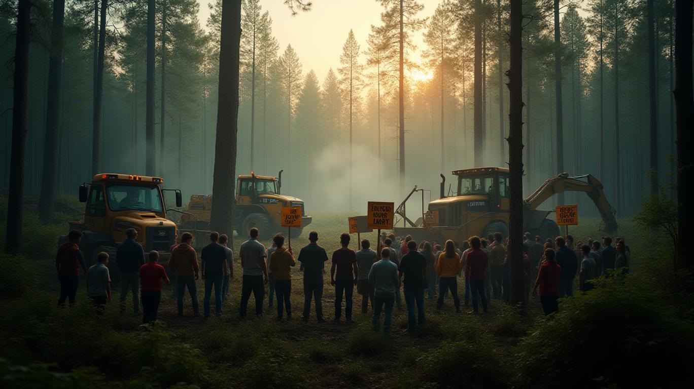 Trump's Logging Order Sparks Environmental and Economic Turmoil in ...