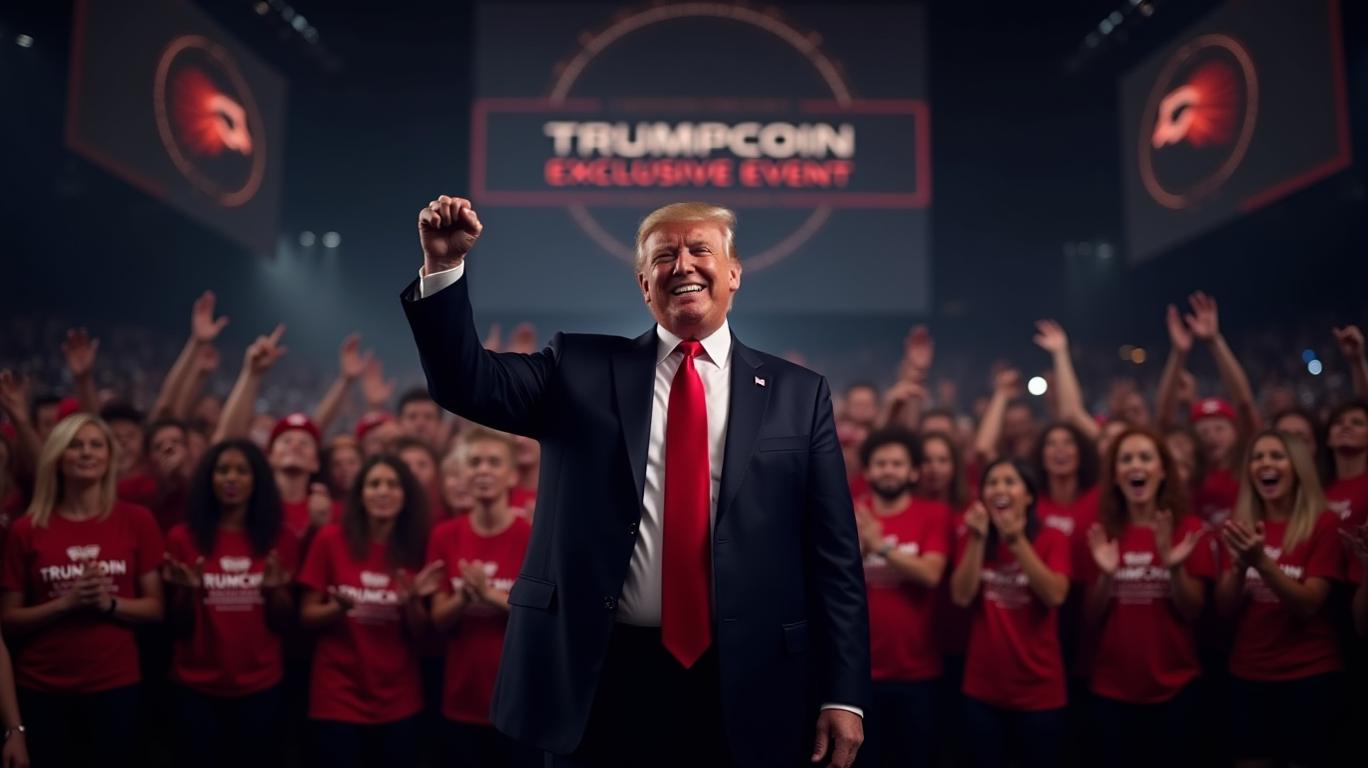TrumpCoin Surges 50% After Announcing Exclusive Event With Former President